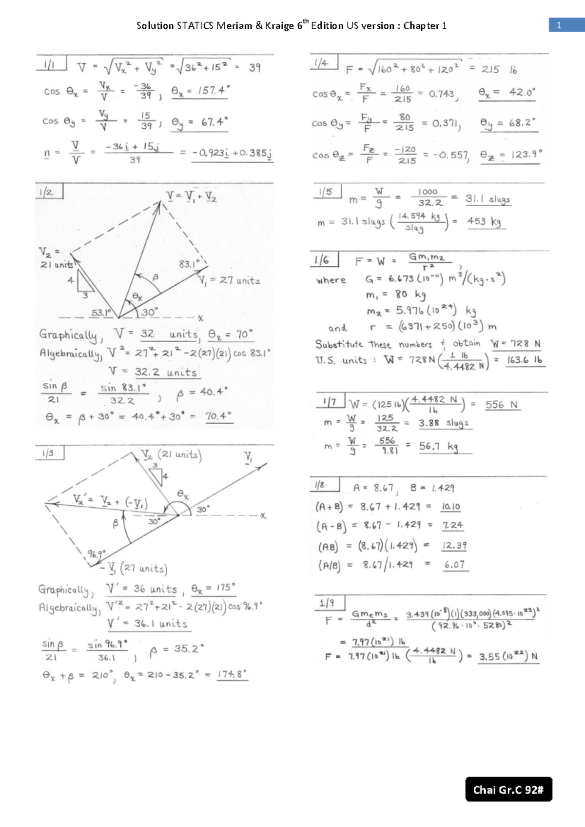statics solution - Basic Statistics 1 - Studocu