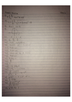 Project 1 - MATH 153 - Studocu