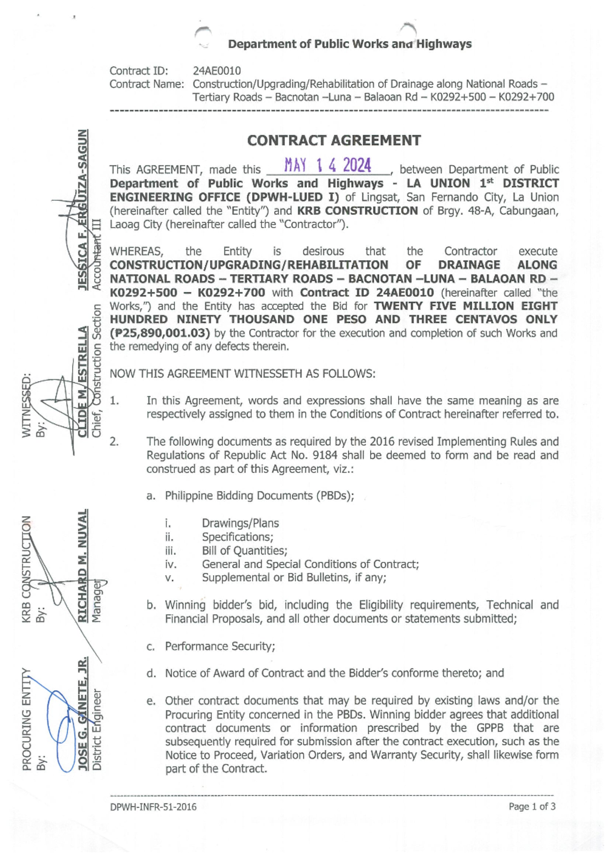 Contract - ME Laws, Contracts, Ethics, Codes and Standards - Studocu