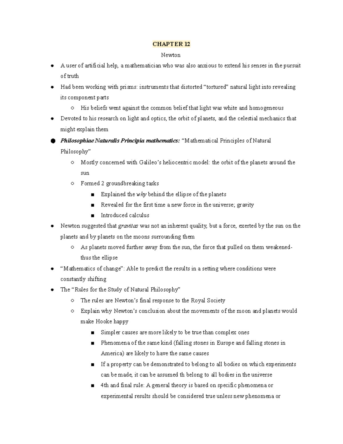 PSYC 2104 Chapter 12 - CHAPTER 12 Newton A user of artificial help, a ...