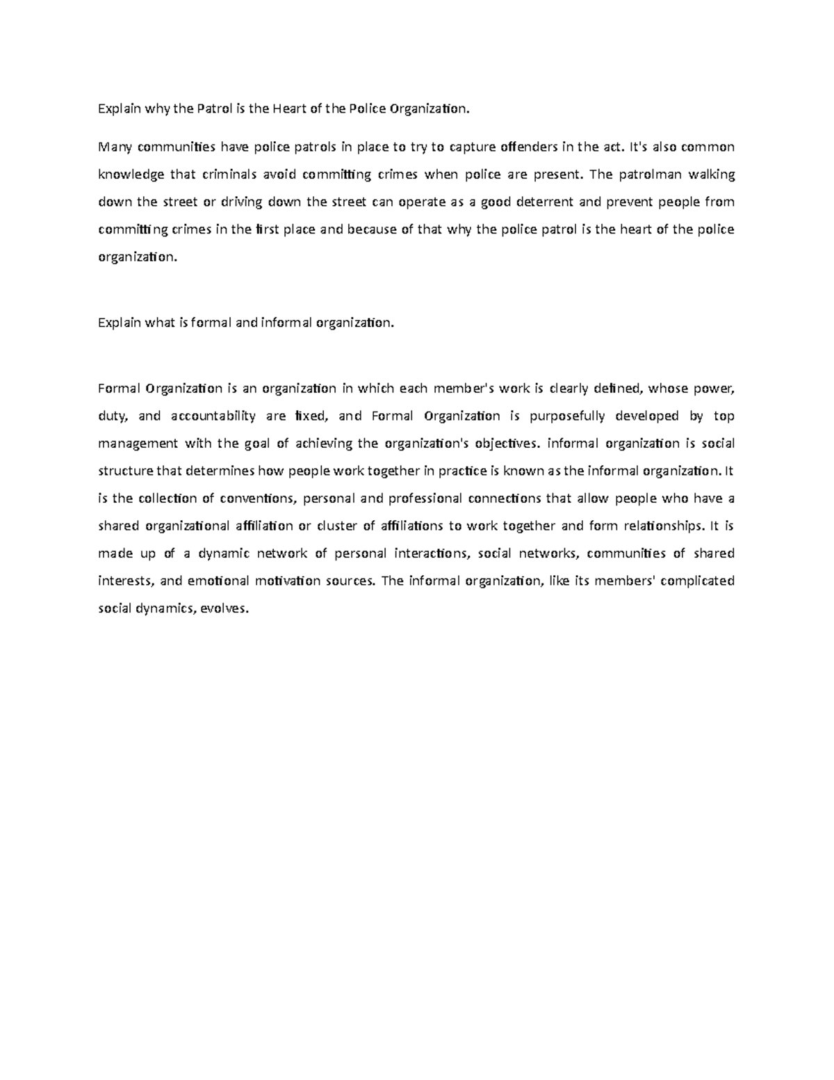 P19 - Lecture English Writing Chap 19 - Explain why the Patrol is the ...