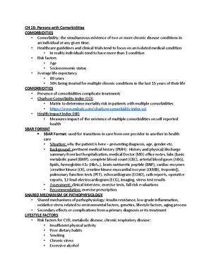Ch 15 - notes from class lecture, instructor: weidauer, behavior ...