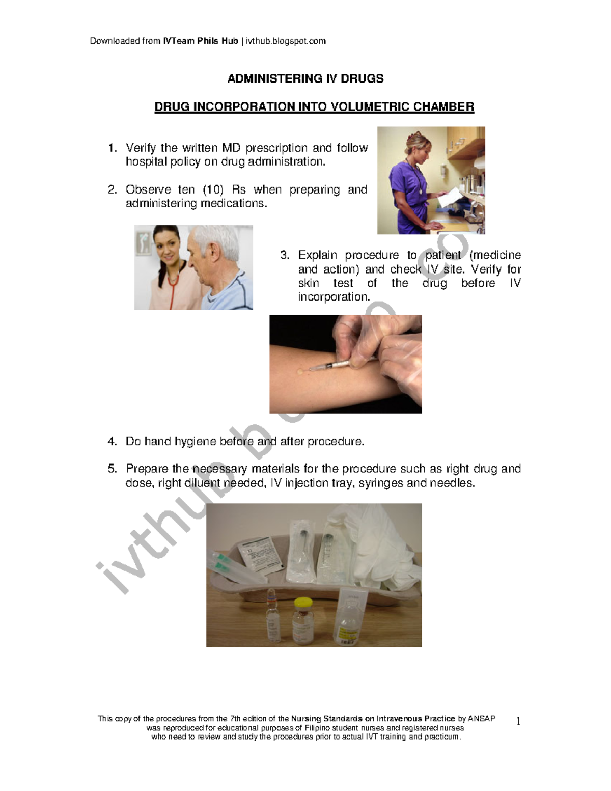 E - drug incorporation - Downloaded from IVTeam Phils Hub | ivthub ...