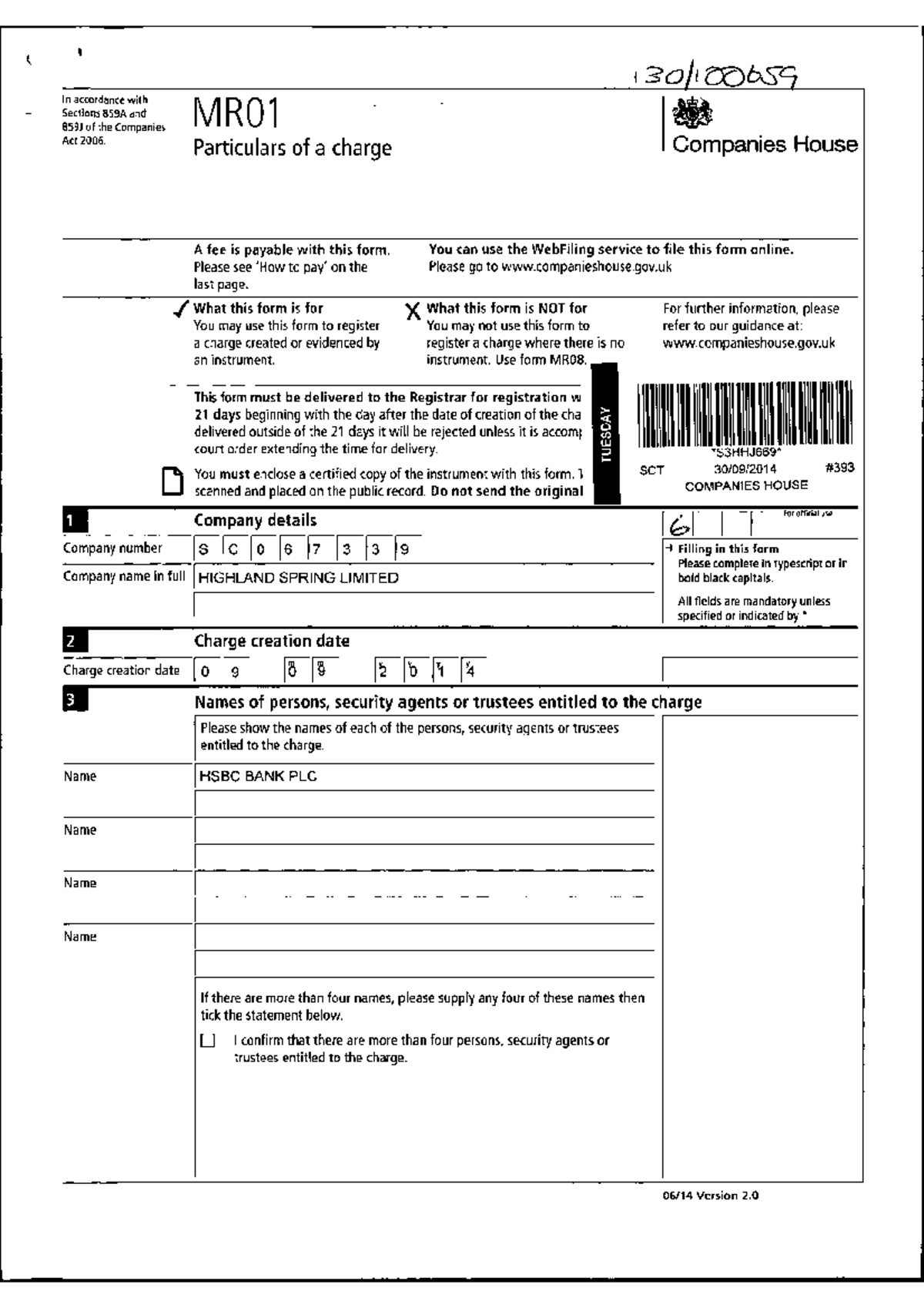 Example of a Scots Law Floating Charge - LS4573 - Studocu