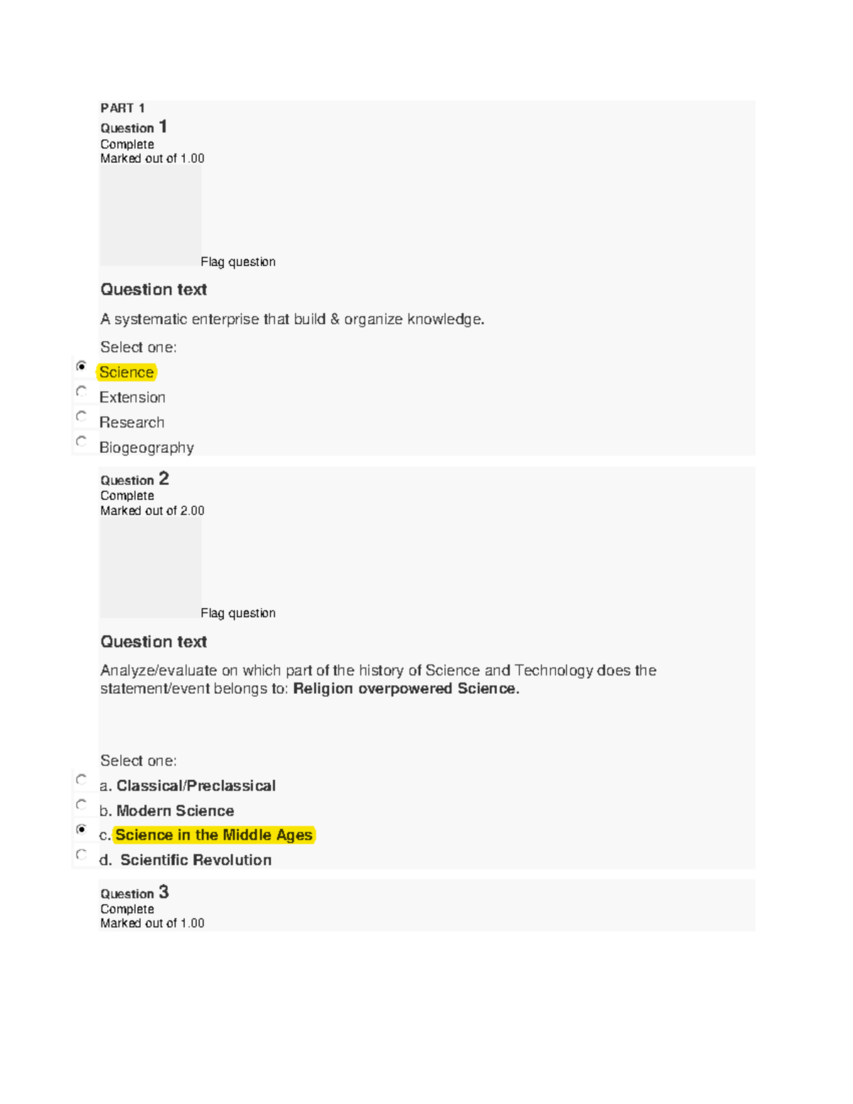 STS Midterm - Notes for STS Exam - PART 1 Question 1 Complete Marked ...