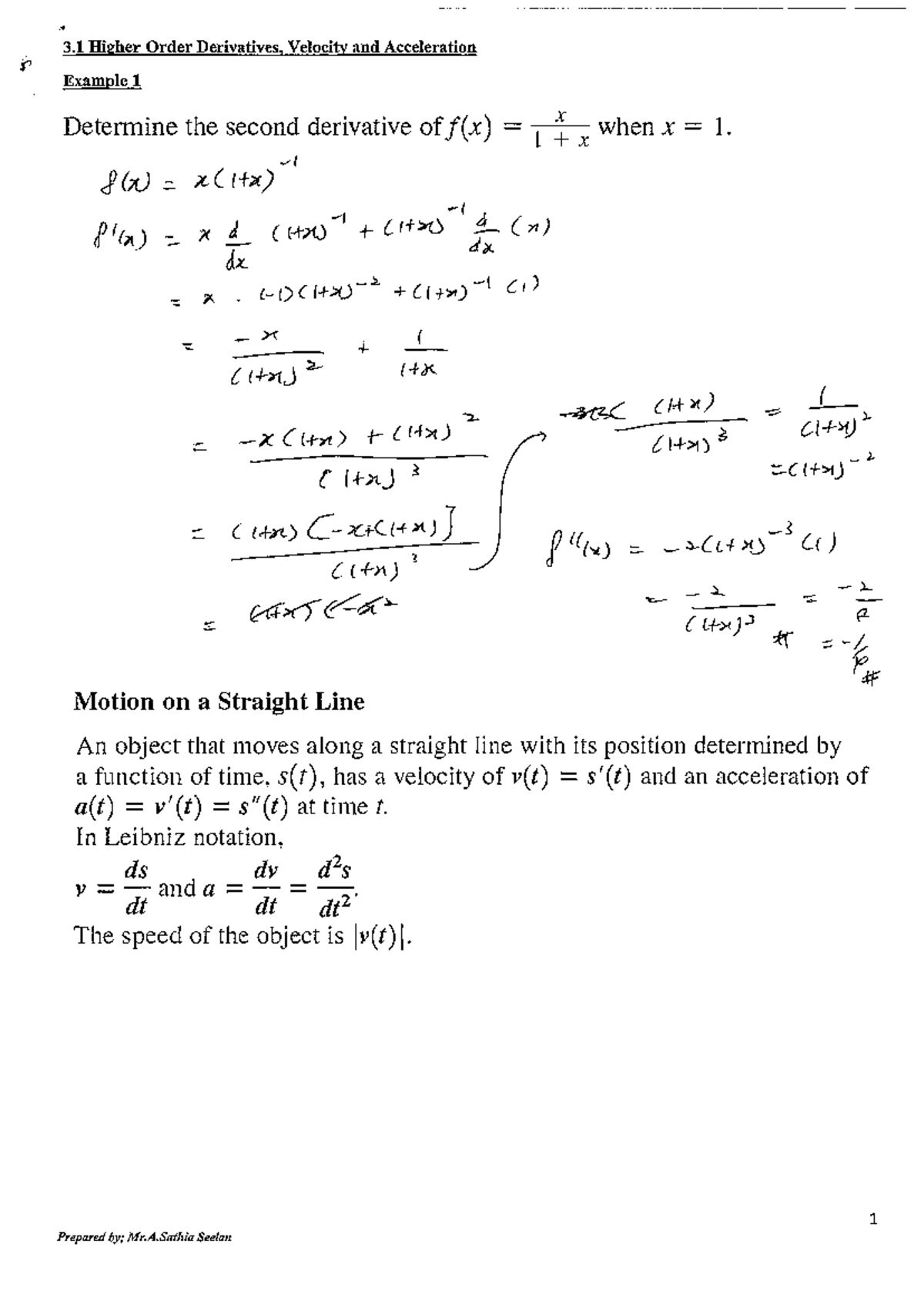 Answers Notes and exercises 3 - A level mathematics - Studocu