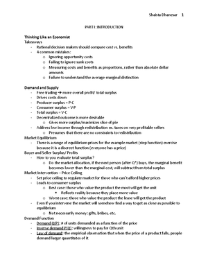 Mec Exam 1 Definitions and Equations - Shaista Dhanesar MEC Exam 1 ...