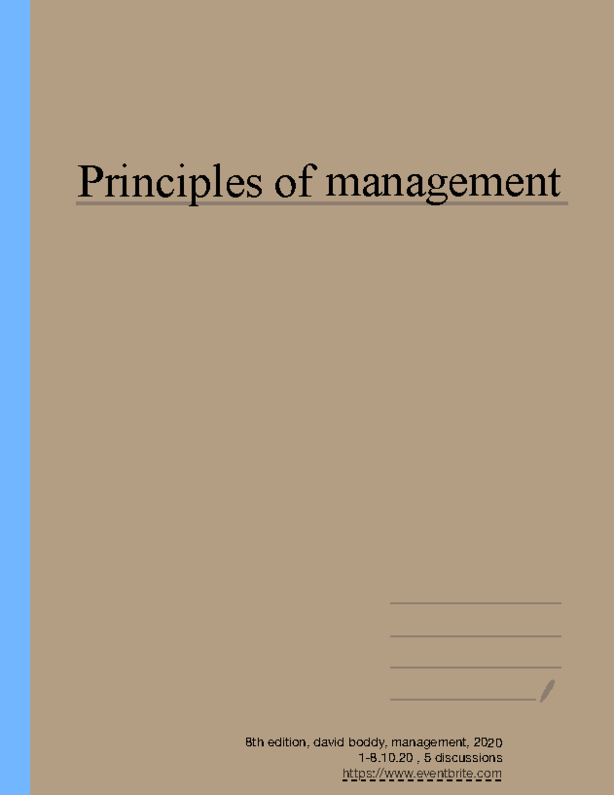 Principles Of Management - Principles of management 8th edition, david ...