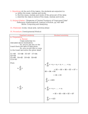 Gen Math Week 10 LD - Week 10 | Session 19 Luis’ Day General ...