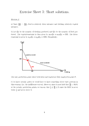 PS1 solution - Problem Set - ECON 325. International Trade. Problem Set 1 Solution Gravity Model ...