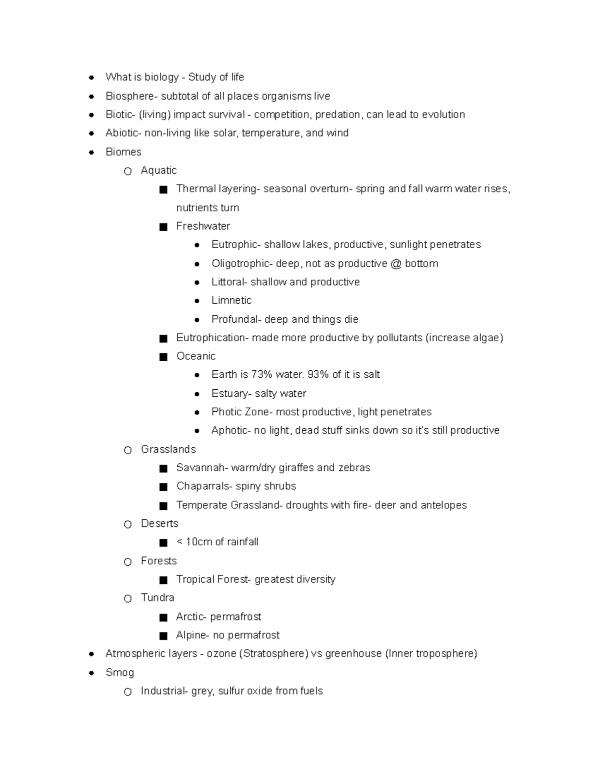 bio-105-exam-1-review-what-is-biology-study-of-life-biosphere