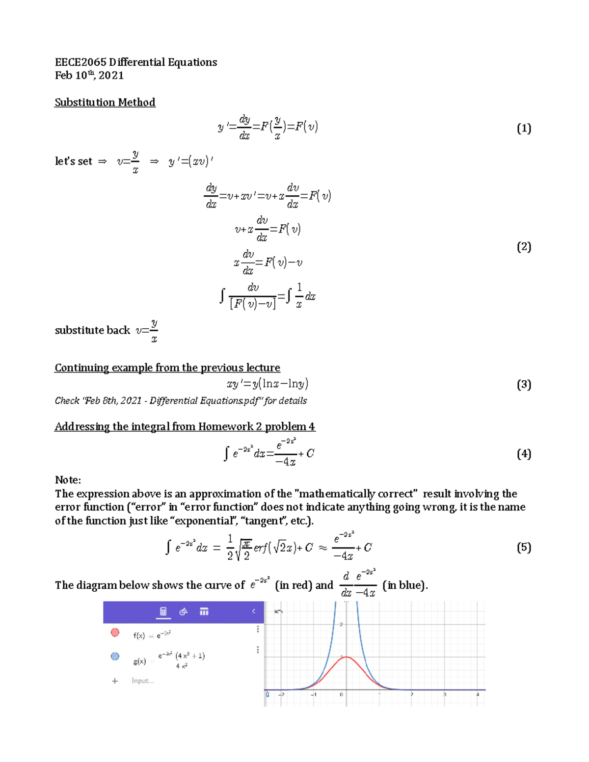 Feb 10th, 2021 - Differential Equations - EECE2065 Differential ...
