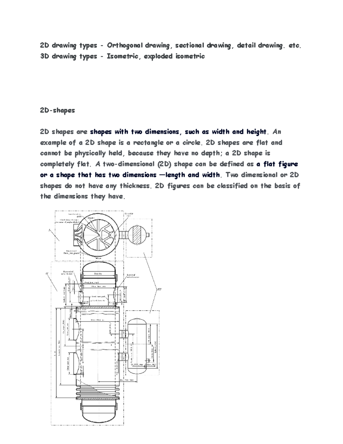 Yanal Alomari - Engineering Drawing - 2D drawing types - Orthogonal ...