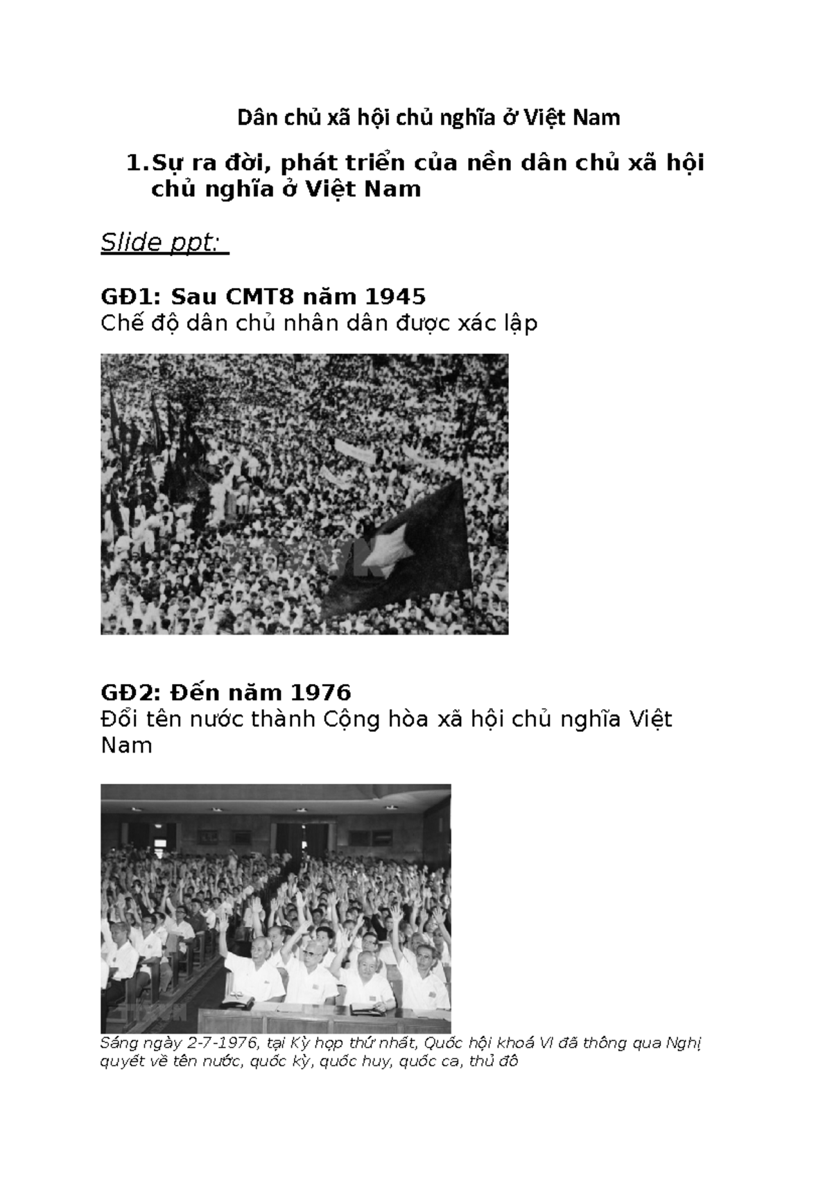 Dân chủ XHCN ở VN - chủ nghĩa - Dân ch ủ xã h i chộ ủ nghĩa ở Vi t Namệ ...