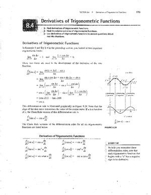 Derivative of a Function and Basic Differentiation Rules - Bachelor of ...