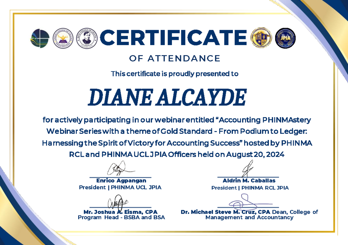 Ten theories and 10 problem solving - CERTIFICATE OF A TTEND A NCE This ...