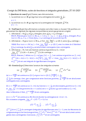 Dérivées - fiches - Dérivation et intégration Dérivée et tangente ...