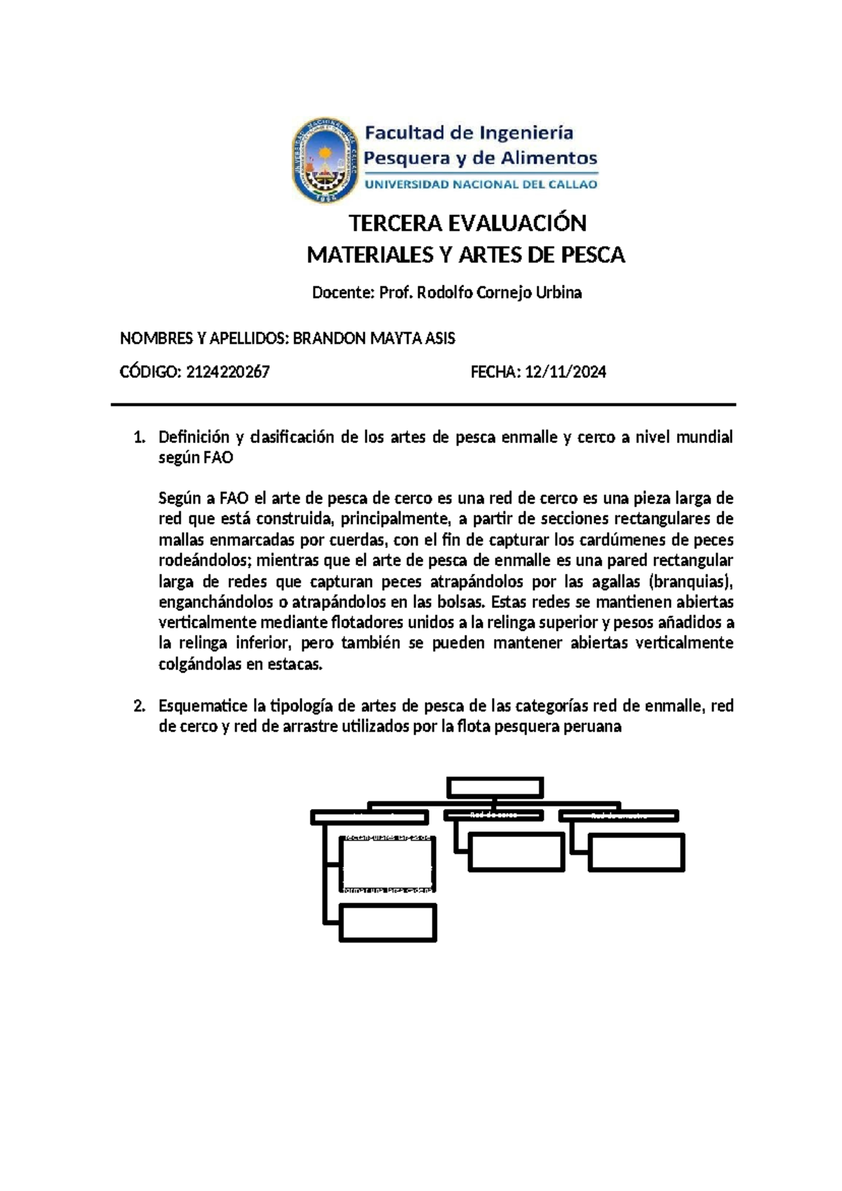 Tercera Evaluacion Epmap-mayta asis - TERCERA EVALUACIÓN MATERIALES Y ...