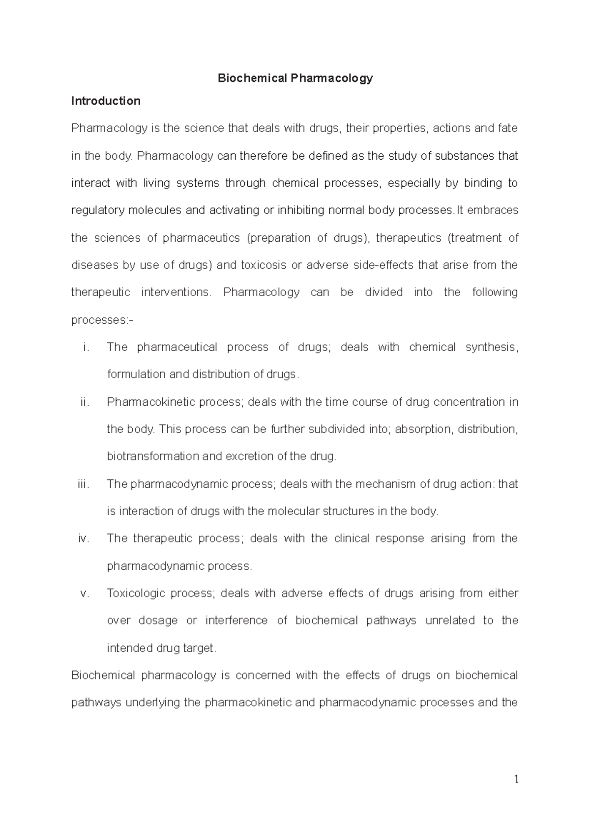 Biochemical Pharmacology Notes 6-3-2015 - Biochemical Pharmacology ...