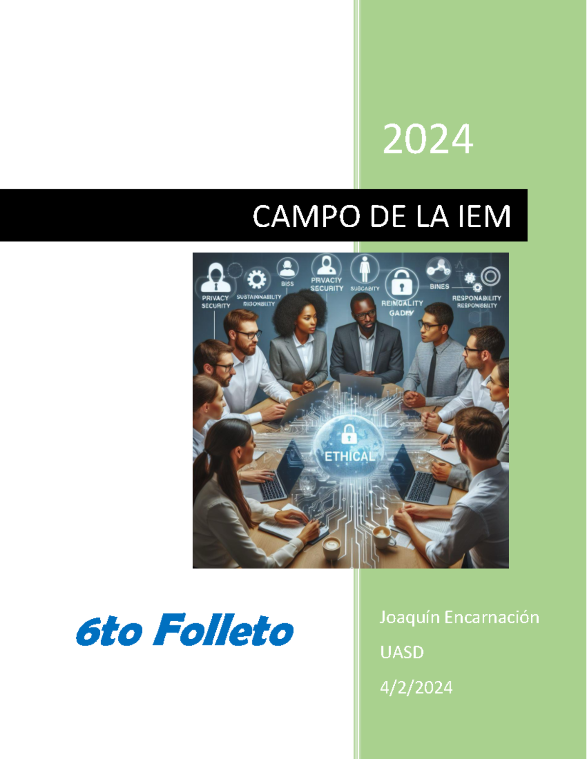 Sexto Folleto Campo de la IEM - Joaquín Encarnación UASD 4/2/ CAMPO DE ...