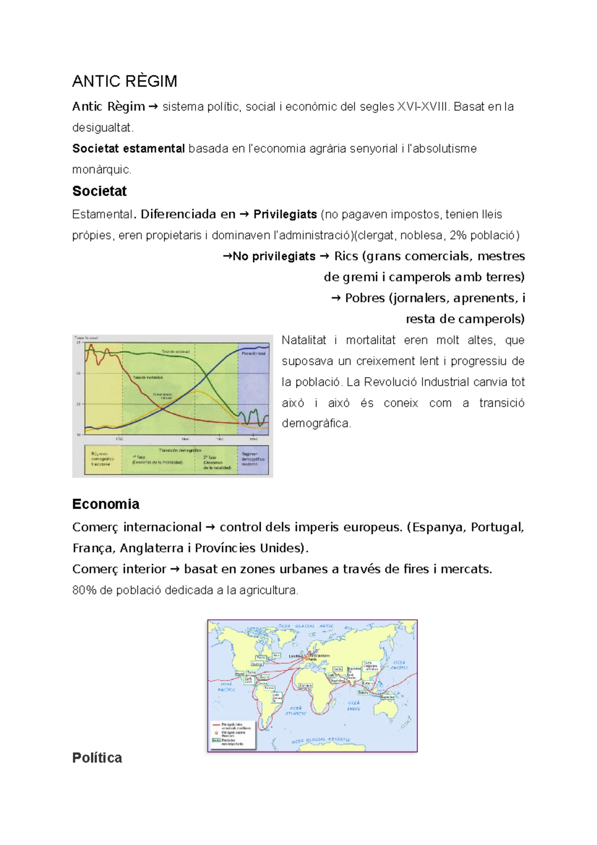 Historia Y Literatura - lkasBDOWAFBOWI - ANTIC RÈGIM Antic Règim → ...