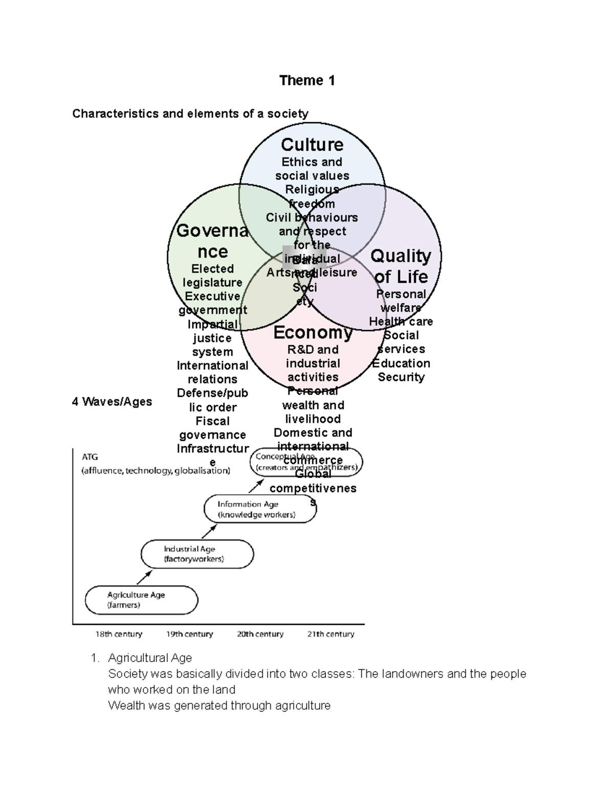 INL 320 Theme 1 - Summary Information Science: information and knowledge management - Theme 1 ...