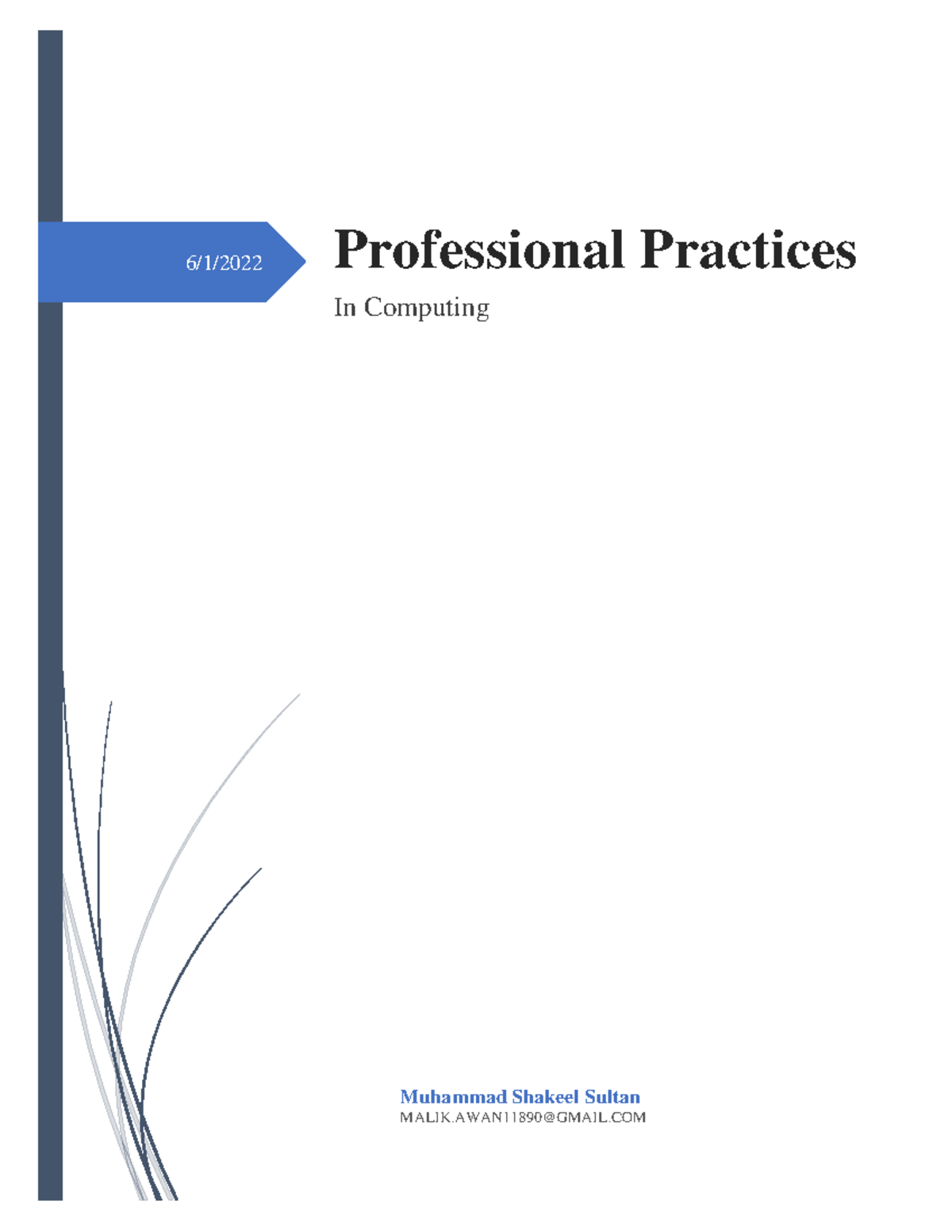 PDF PP - This is an HND assignment - 6/1/2022 Professional Practices In ...