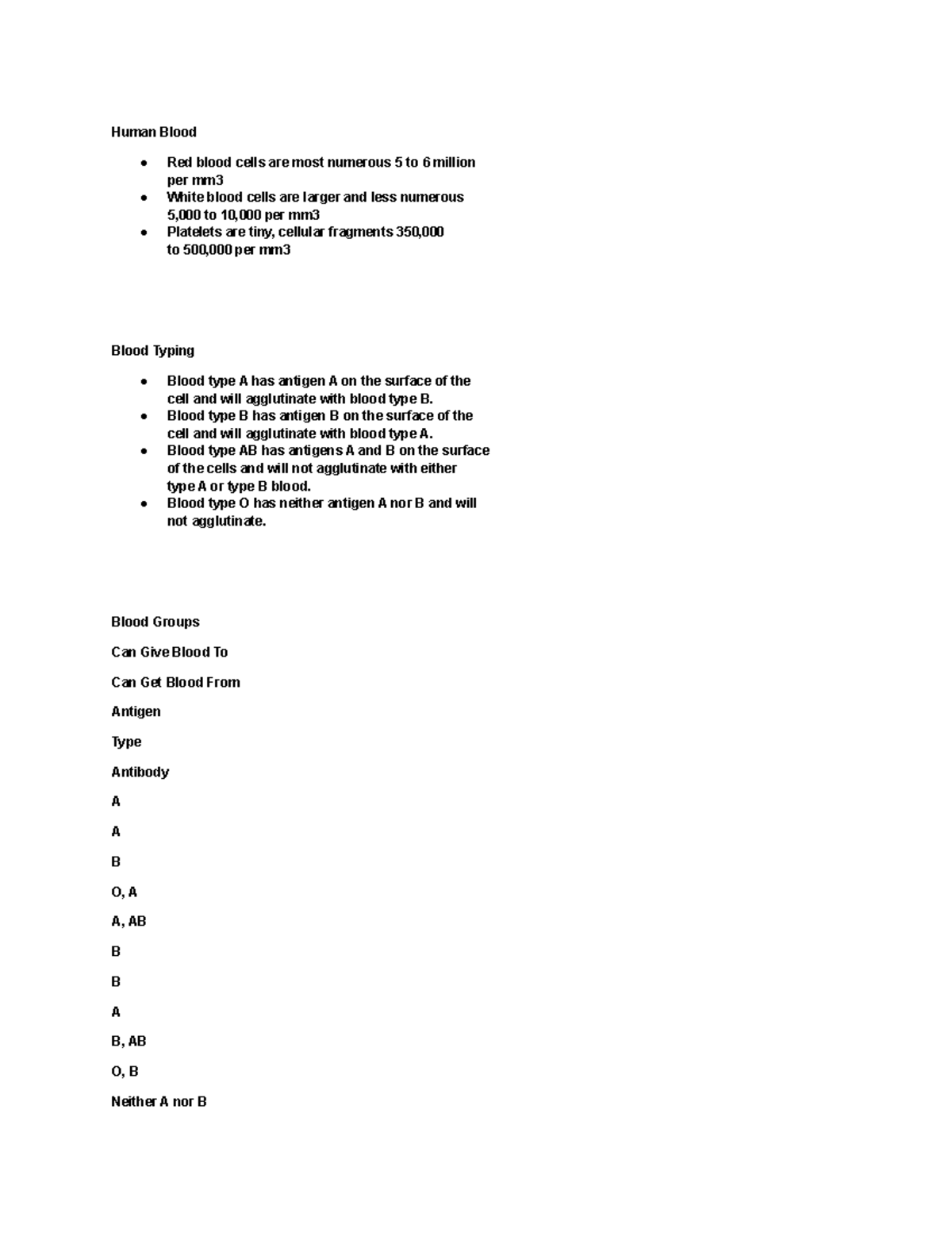 Forensic Science Serology 2 - Human Blood Red blood cells are most ...
