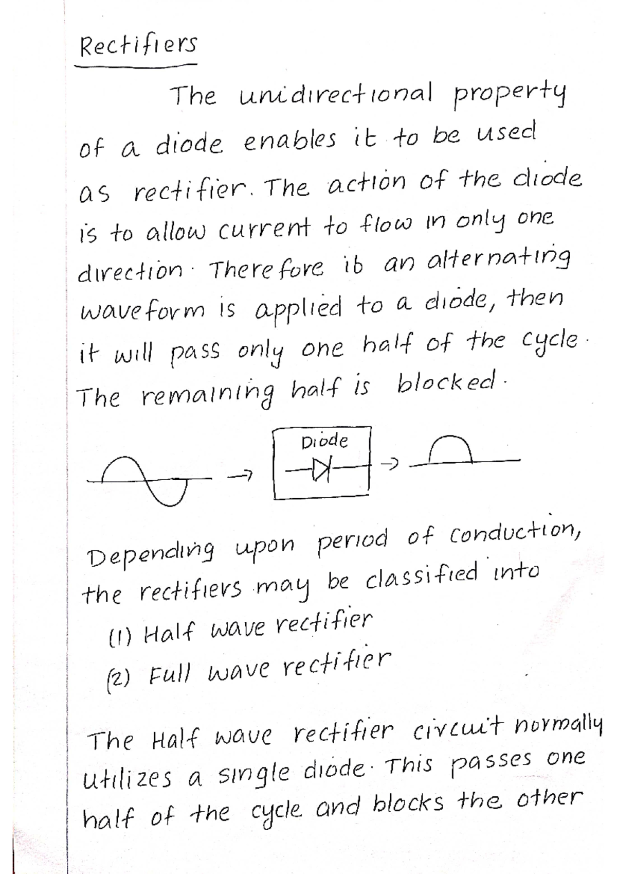 Dc power supply - Basics of Electronics Engineering notes - Basics Of ...