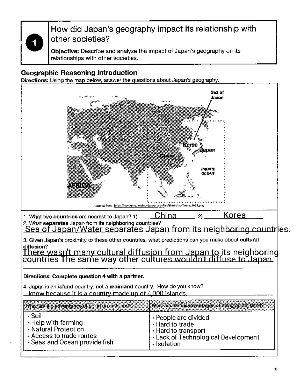 Introduction+to+Japan's+Geographic+Location,+Introduction+to+Feudalism ...