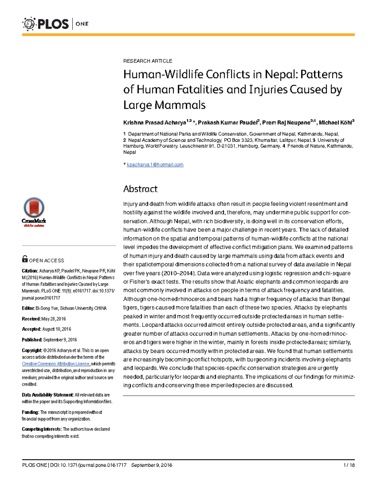 Journal - Research Article - Warning: Popup annotation has a missing or invalid parent ...