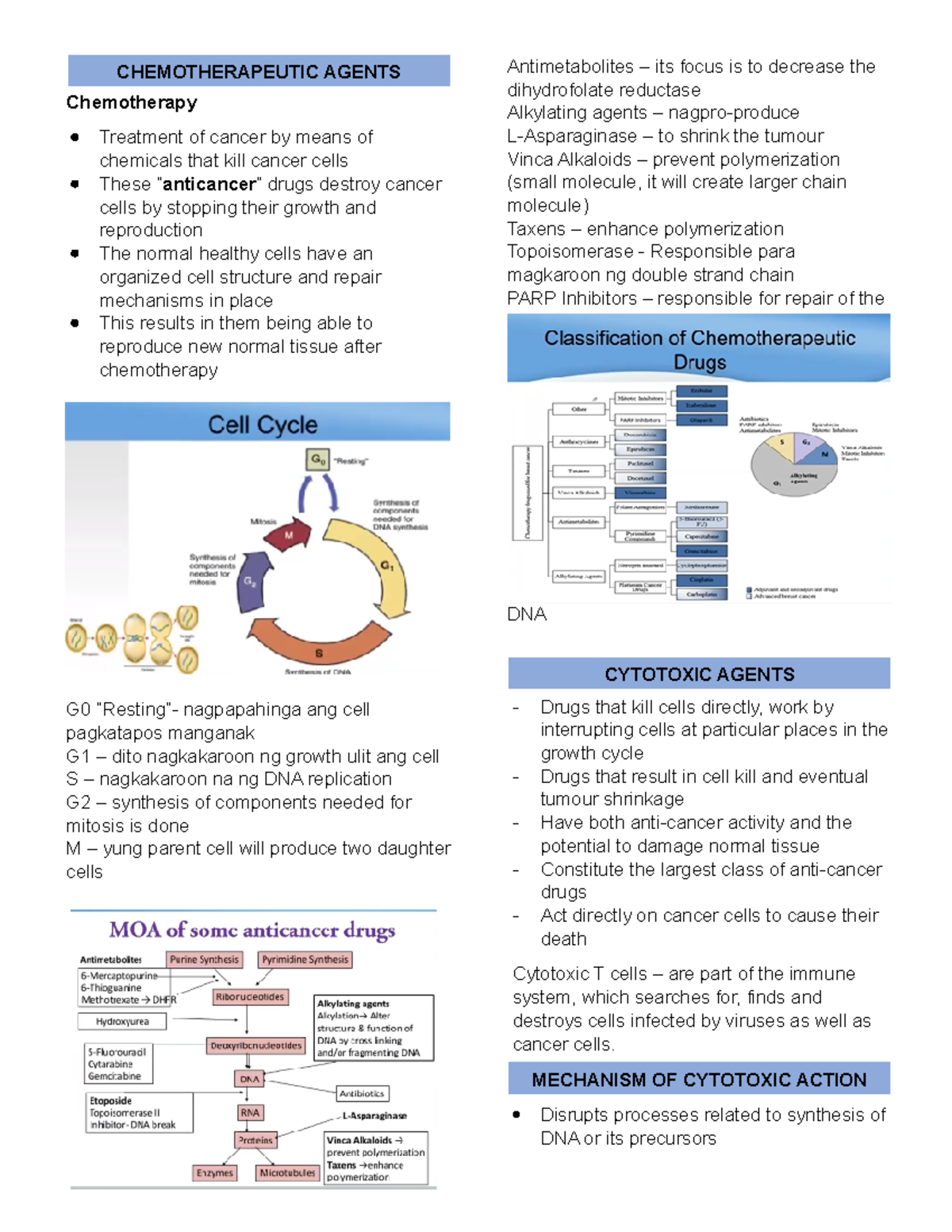 PHARMA - Chemotherapeutic Agents - Chemotherapy Treatment of cancer by ...