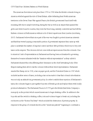World History task 1 - task 1 - Key Geographical Features Religious ...
