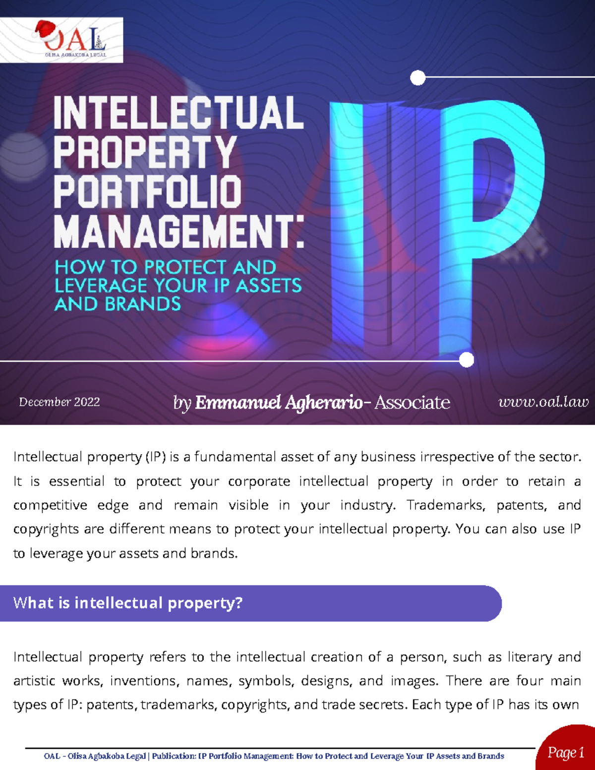 IP Portfolio Management How to Protect and Leverage Your IP Assets and ...