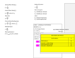 Formula-3 - Summary Civil Engineering - Values of c b c b = 0 dt 0+ ε ...