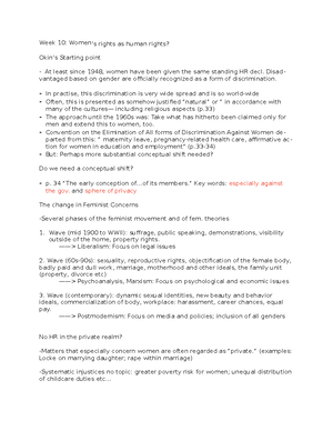 [Week 1 Notes] Encyclopedia Britannica- Human Rights - Week 1 ...