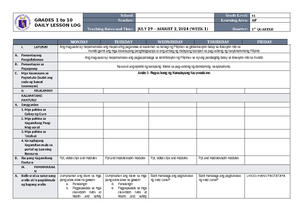 DLL Reflection BOTH English AND Filipino docx - IV. MGA TALA ___Ang ...