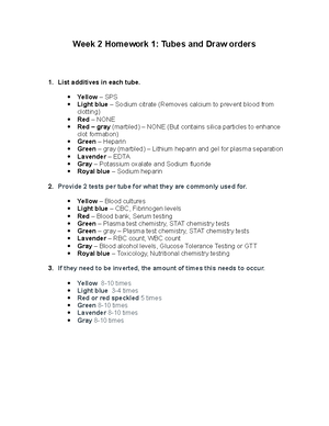 Week 2 Homework - MedTerms - Week 2 Homework: 1. Discuss how you would ...