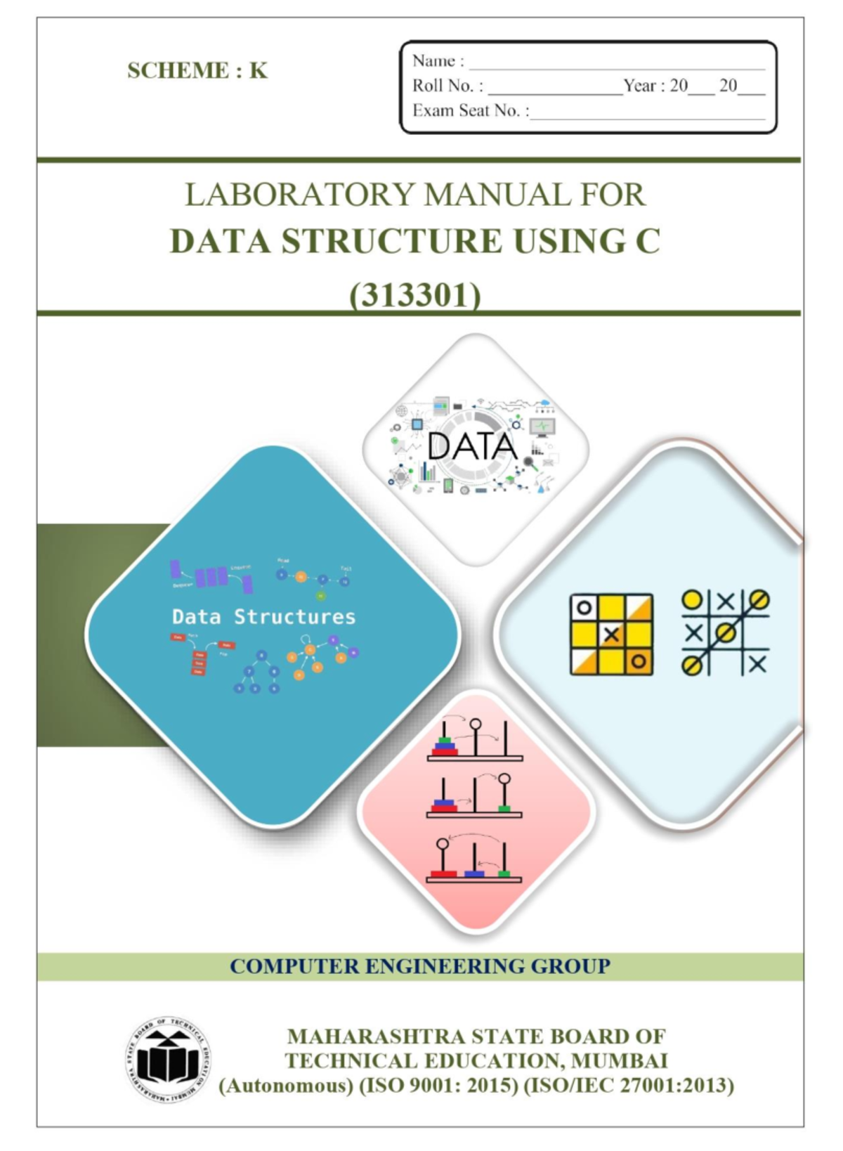 313301 Data Structure Using C Vision To Ensure That The Diploma Level Technical Education