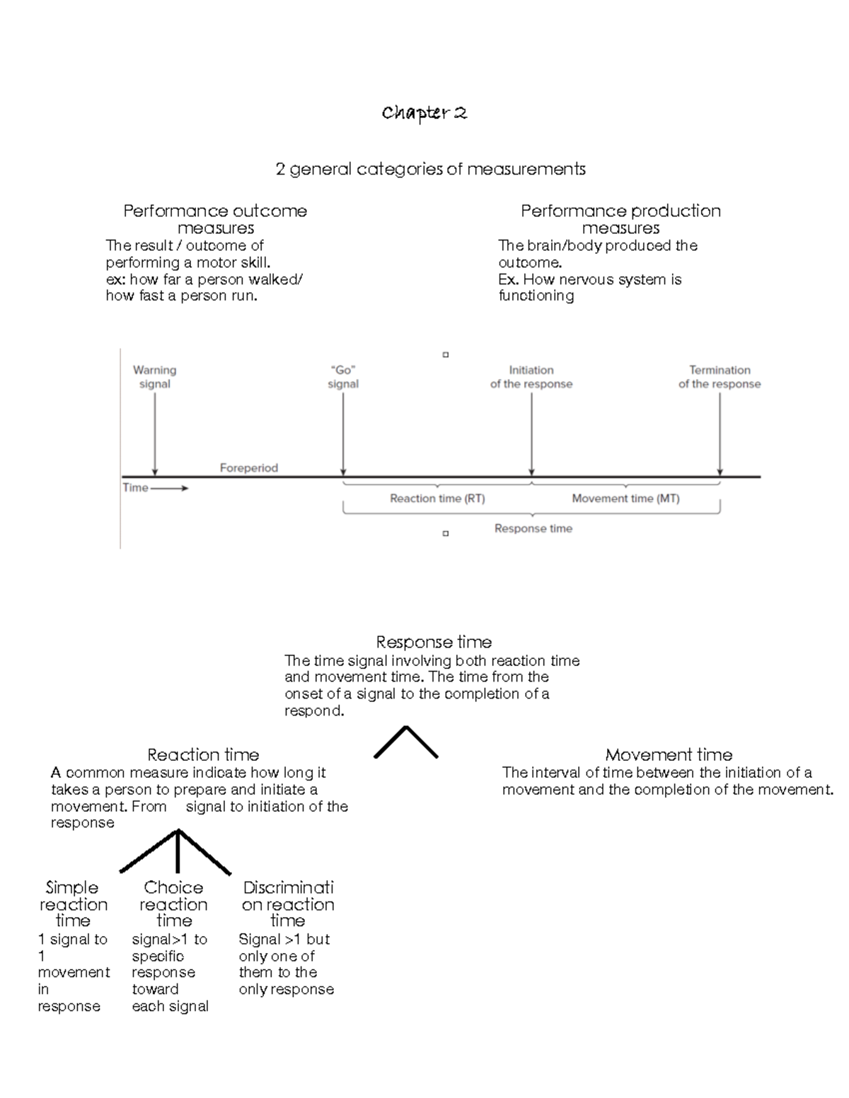 Chapter 2 note - Chapter 2 ) 2 general categories of measurements ...