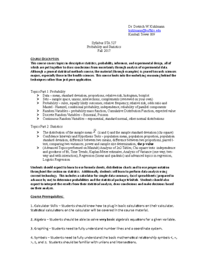Class 2 handout - practice problems - STA 527LEC - Class 2: Visual ...