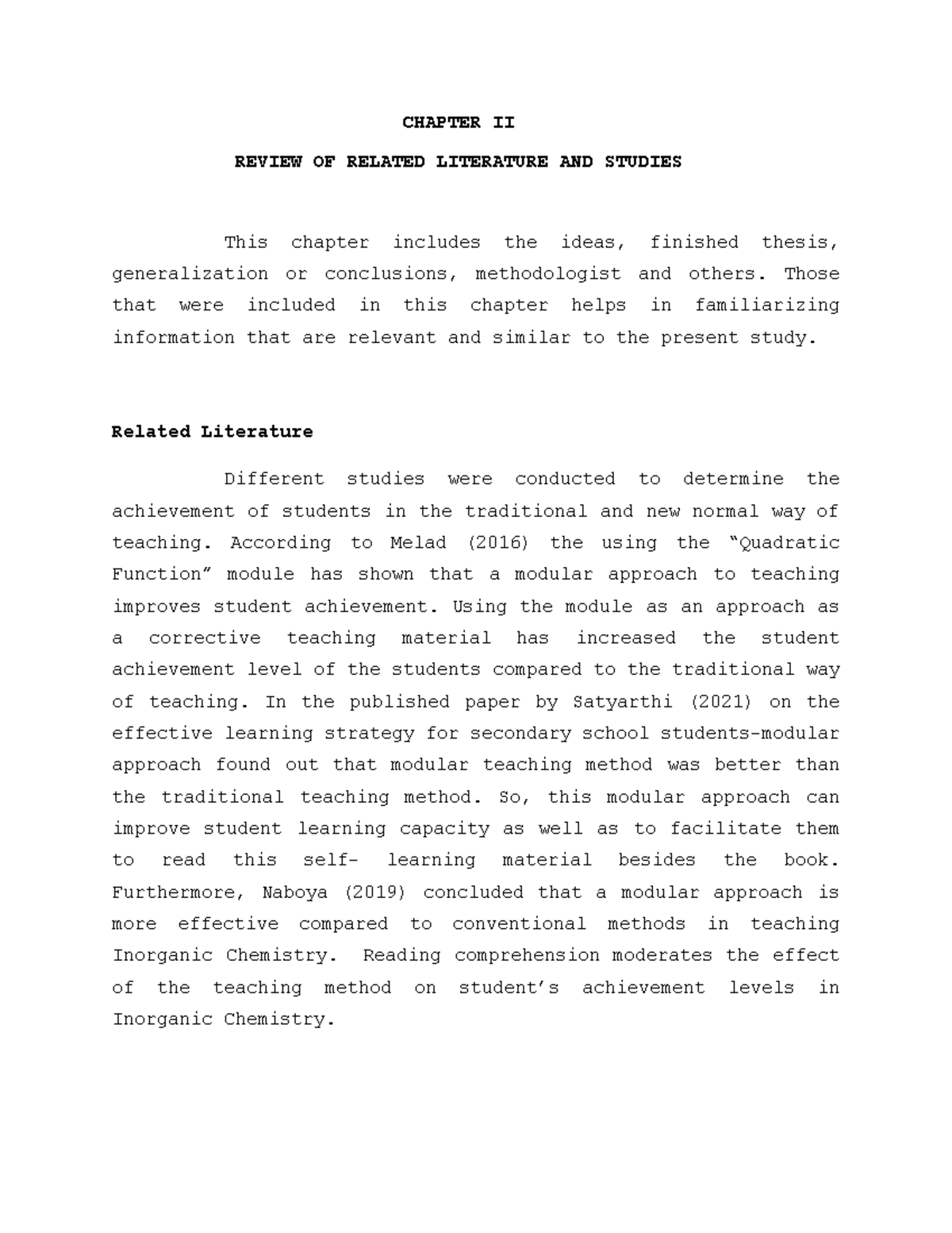 Research 2 - Availability - CHAPTER II REVIEW OF RELATED LITERATURE AND ...