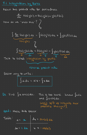 Trigonometric Integrals - MATH-162 - Studocu