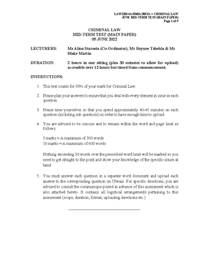 (1) Similar Fact Evidence - SIMILAR FACT EVIDENCE Learning Outcomes ...