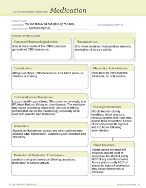 Oflaxin Otic ATI Medication Template - ACTIVE LEARNING TEMPLATES ...