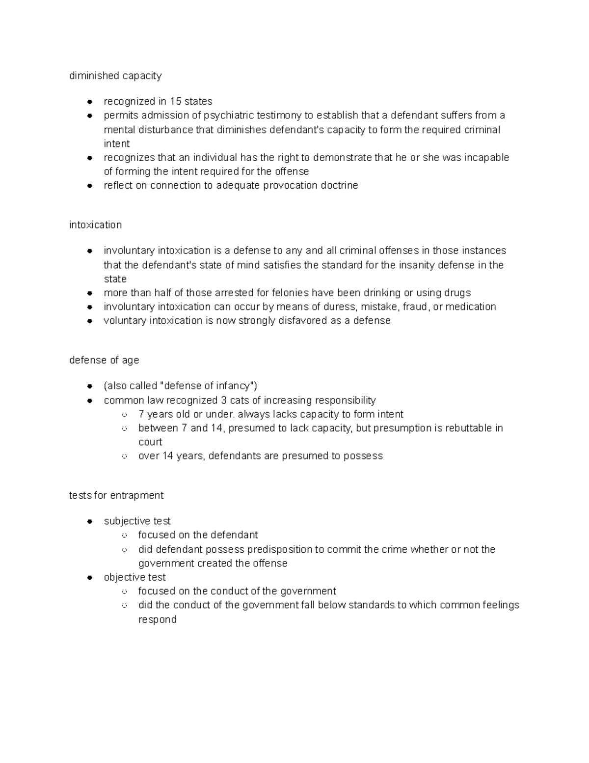 LS 109 notes 4 13 - Richard Perry - diminished capacity recognized in ...