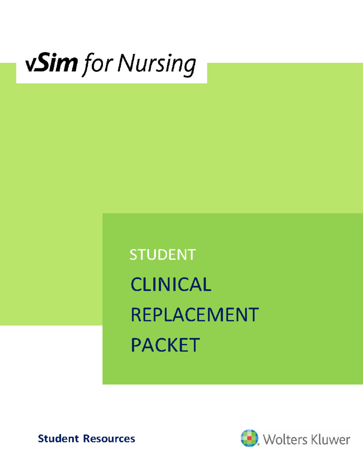 V Sim Clinical Simulation Paperwork Packet Updated with all pages-1 (4 ...