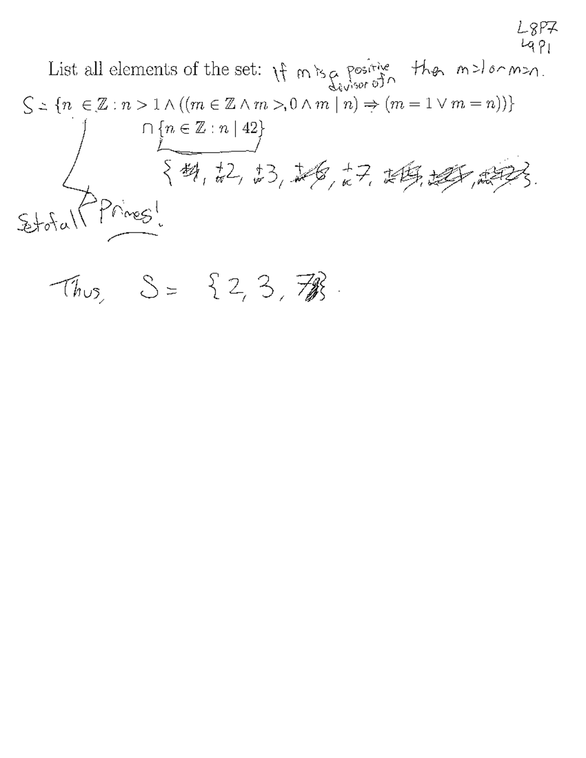 Lecture 9 - notes - MAT 135 - Studocu