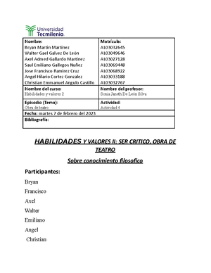 Reto 13 - .......................................... - Habilidades y ...