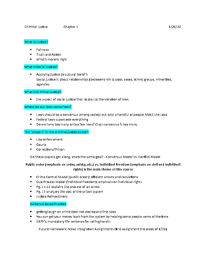 Chapter 5 Policing - Criminal Justice Chapter 5 Policing Early American ...